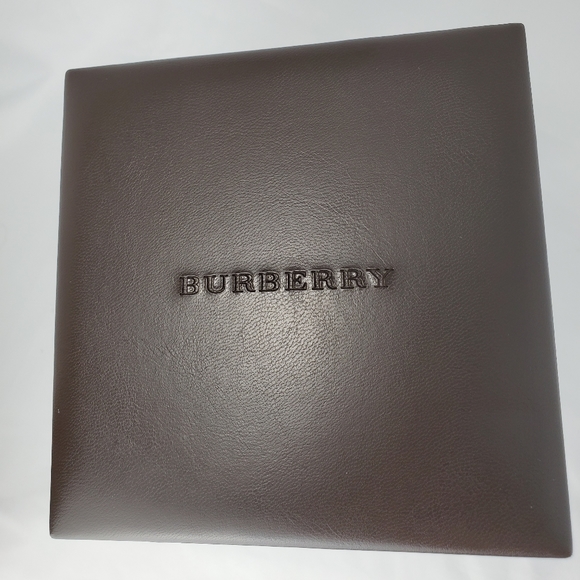 Burberry | Storage & Organization | Burberry Brown Leather Watch Case ...